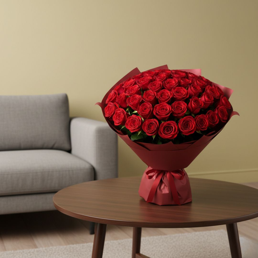 Valentine's Special - Black Petals Flowers
